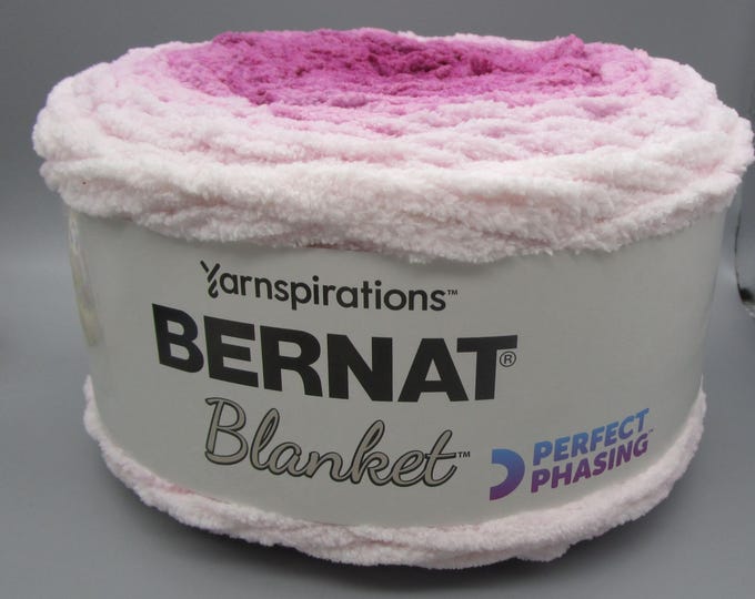 Bernat ~ Fuchsia Perfect Phasing Blanket Yarn ~ 10.5 Oz ~ 220 Yards - Etsy