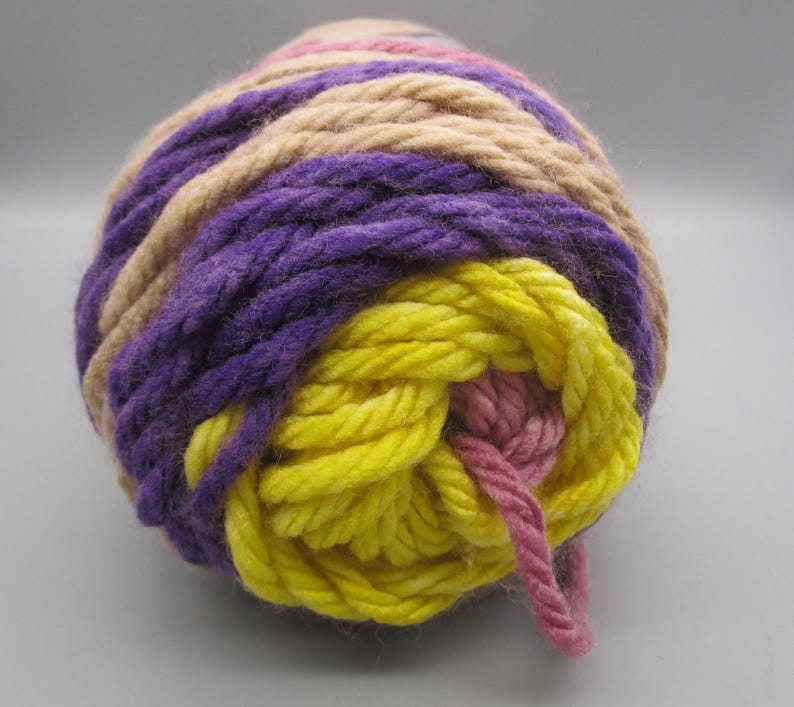Red Heart ~ Iris Blooms Super Easy Stripes Super Bulky Yarn ~ 7 Oz ...