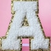 Light Pink Chenille Letter Patches, 3.12 Baby Pink Chenille Letters ...