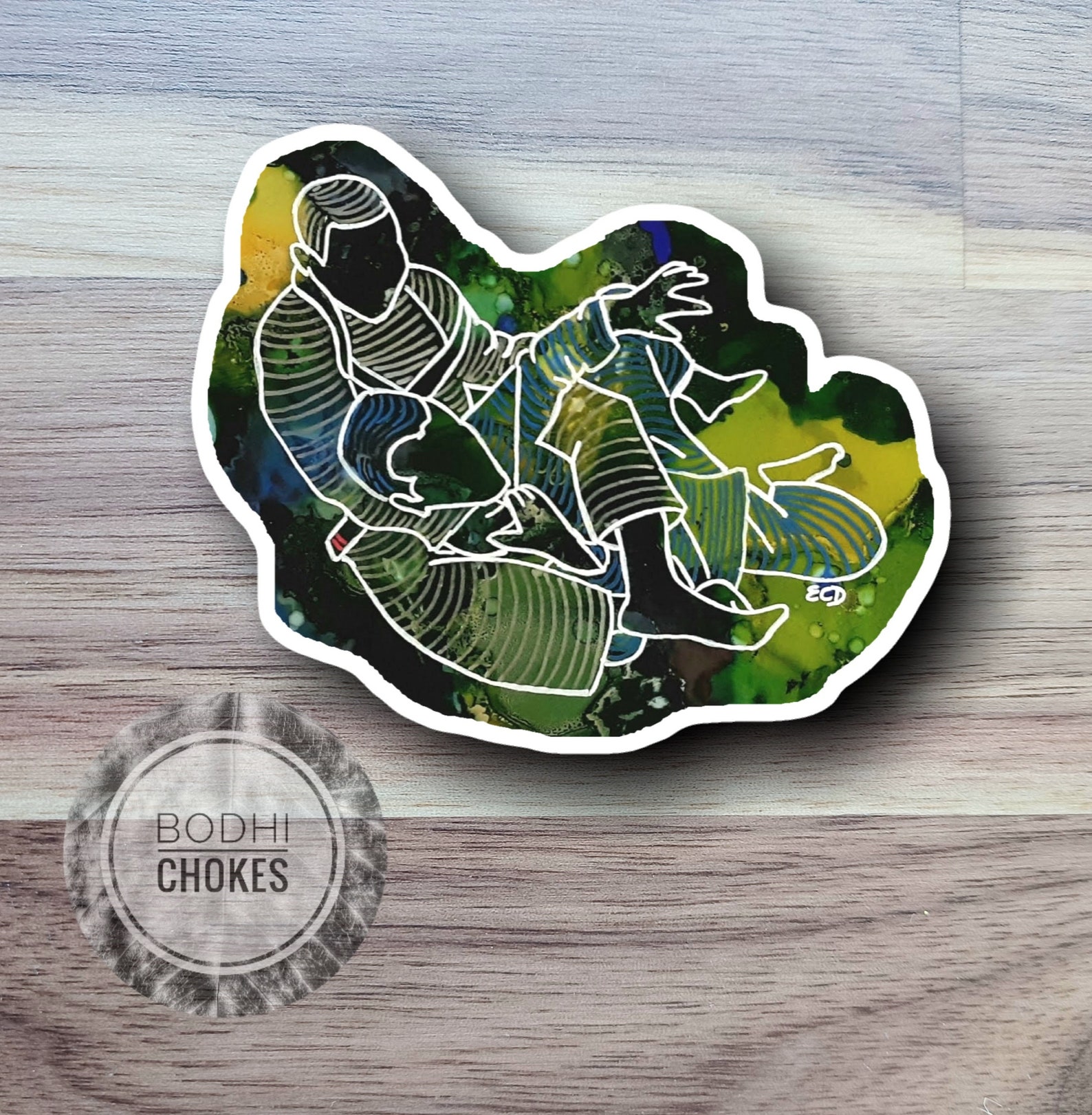 Mens Bow and Arrow Choke Jiu Jitsu Vinyl Sticker Abstract Bjj - Etsy