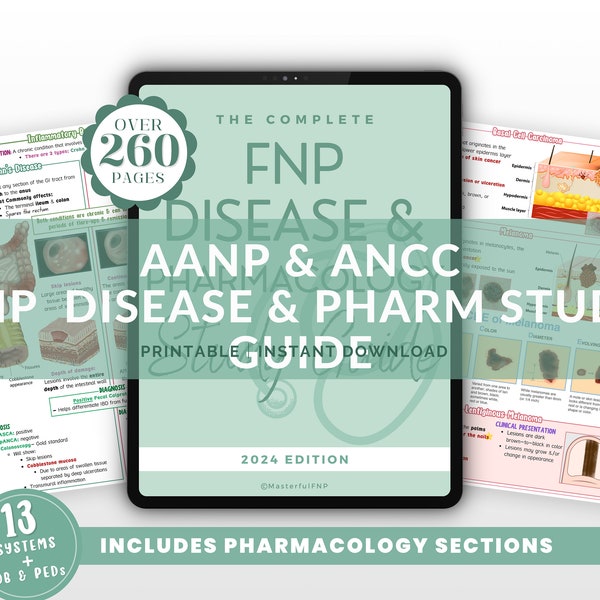 Family Nurse Practitioner Board Study - Etsy