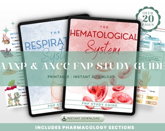 FNP Pediatric Study Guide for Nurse Practitioner AANP/ANCC Board Exam ...