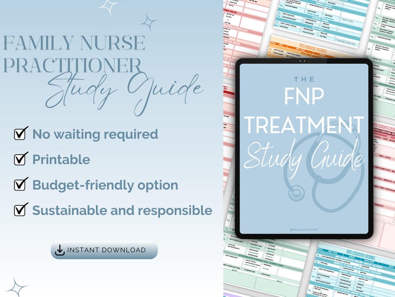 FNP Boards Treatment Study Guide. First-line and Alternative ...