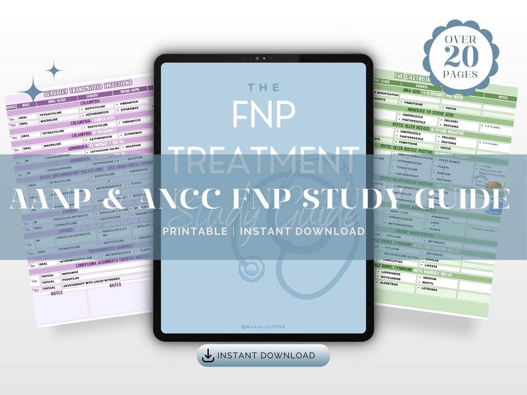 FNP Boards Treatment Study Guide. First-line and Alternative ...
