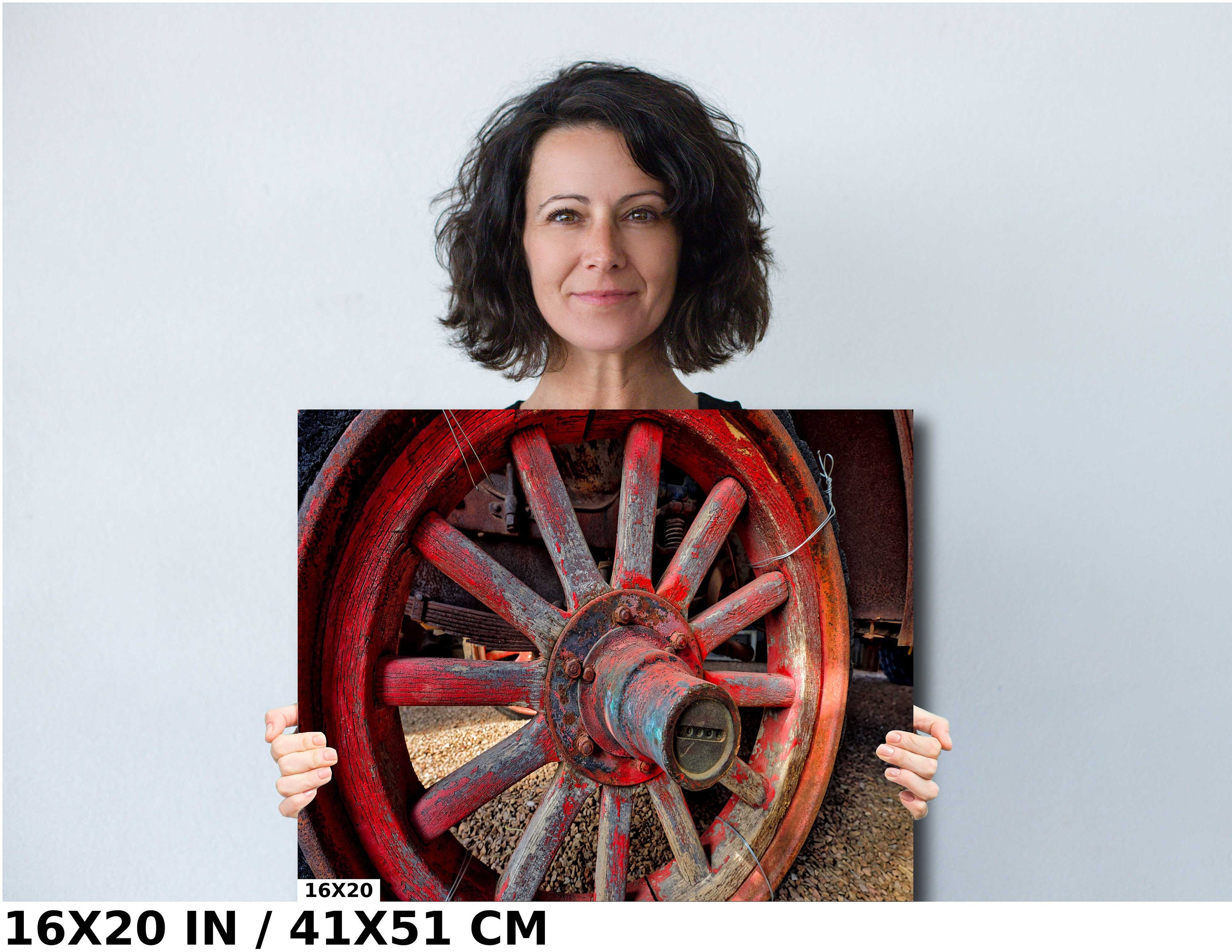 Close-up Photo of Wheel on a Kelly-springfield Motor Truck: Fine Art ...