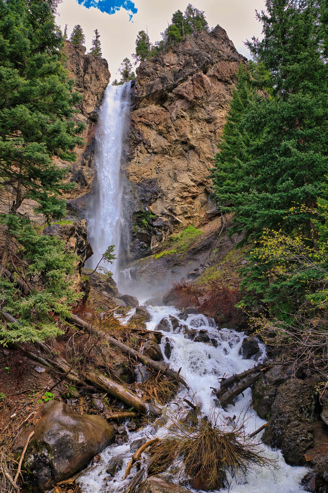 Treasure Falls: Color Photograph/fine Art Print/waterfall/colorado/fall ...