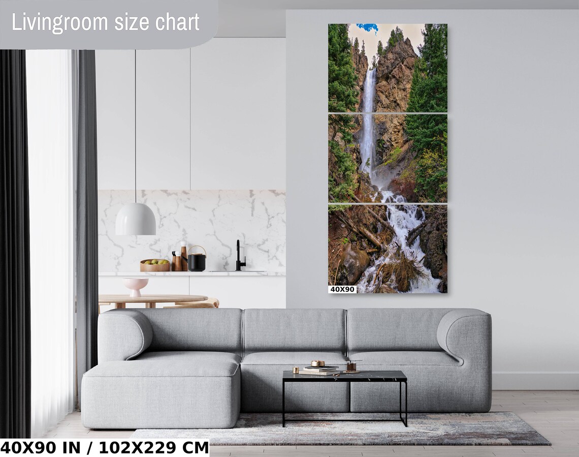 Treasure Falls: Color Photograph/fine Art Print/waterfall/colorado/fall ...