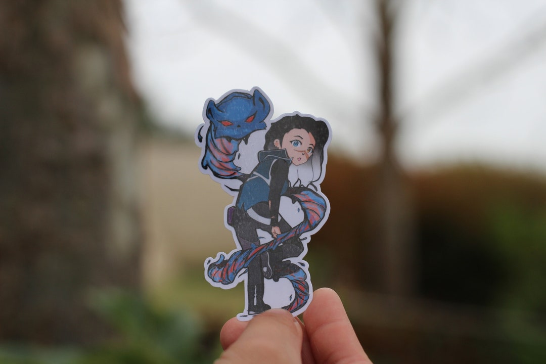 Fade & Prowler 3 14 Vinyl Sticker Glossy Die-cut Valorant Sticker ...