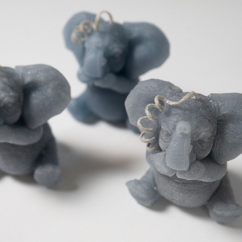 Elephant Candle - Etsy