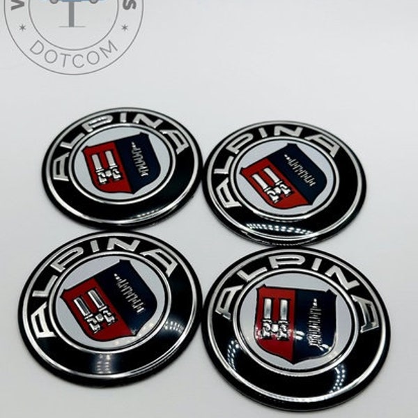 Alpina Wheel Emblems - Etsy
