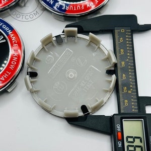 Set of 4 New Bmw M Power Alloy Wheel Center Caps 68mm, Center Hub Caps ...