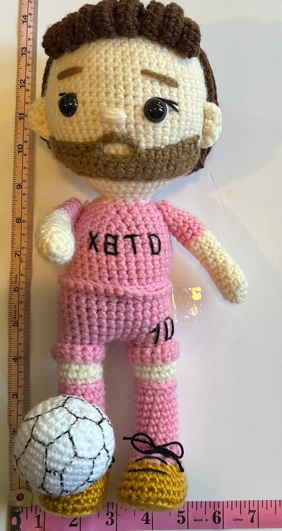 Messi Amigurumi. - Etsy