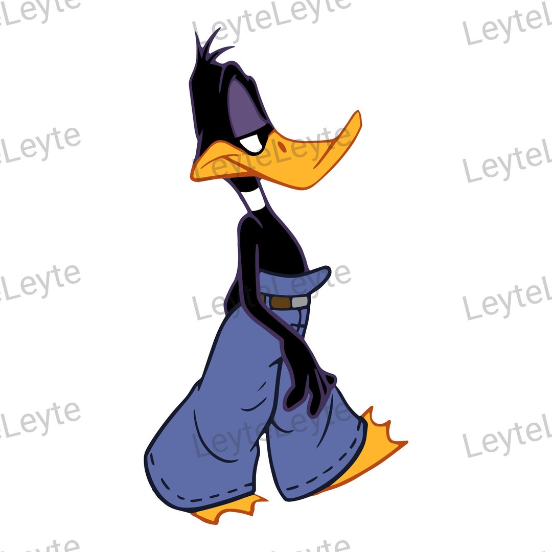 Daffy Duck Mall Pants HD PNG, SVG - Etsy