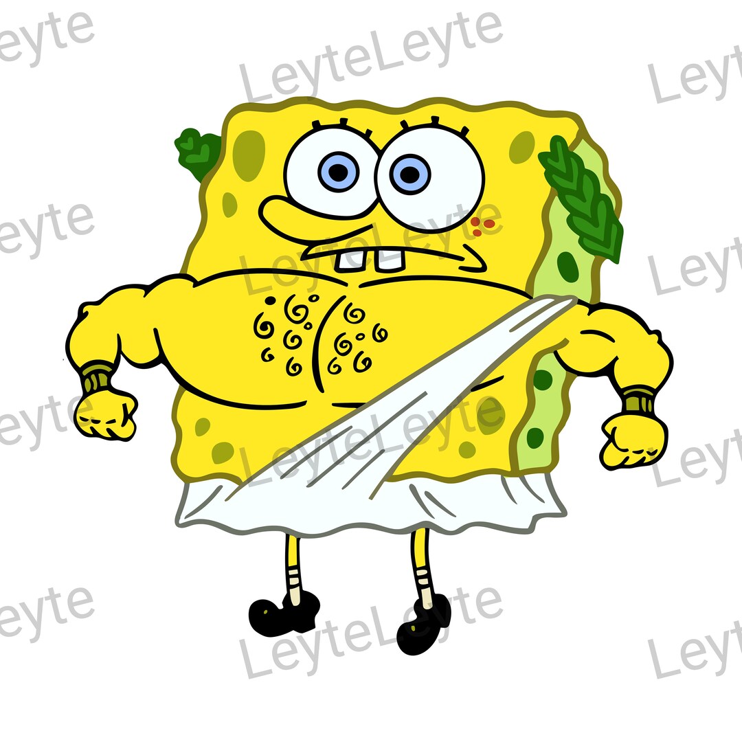 Spongebob God PNGSVG - Etsy