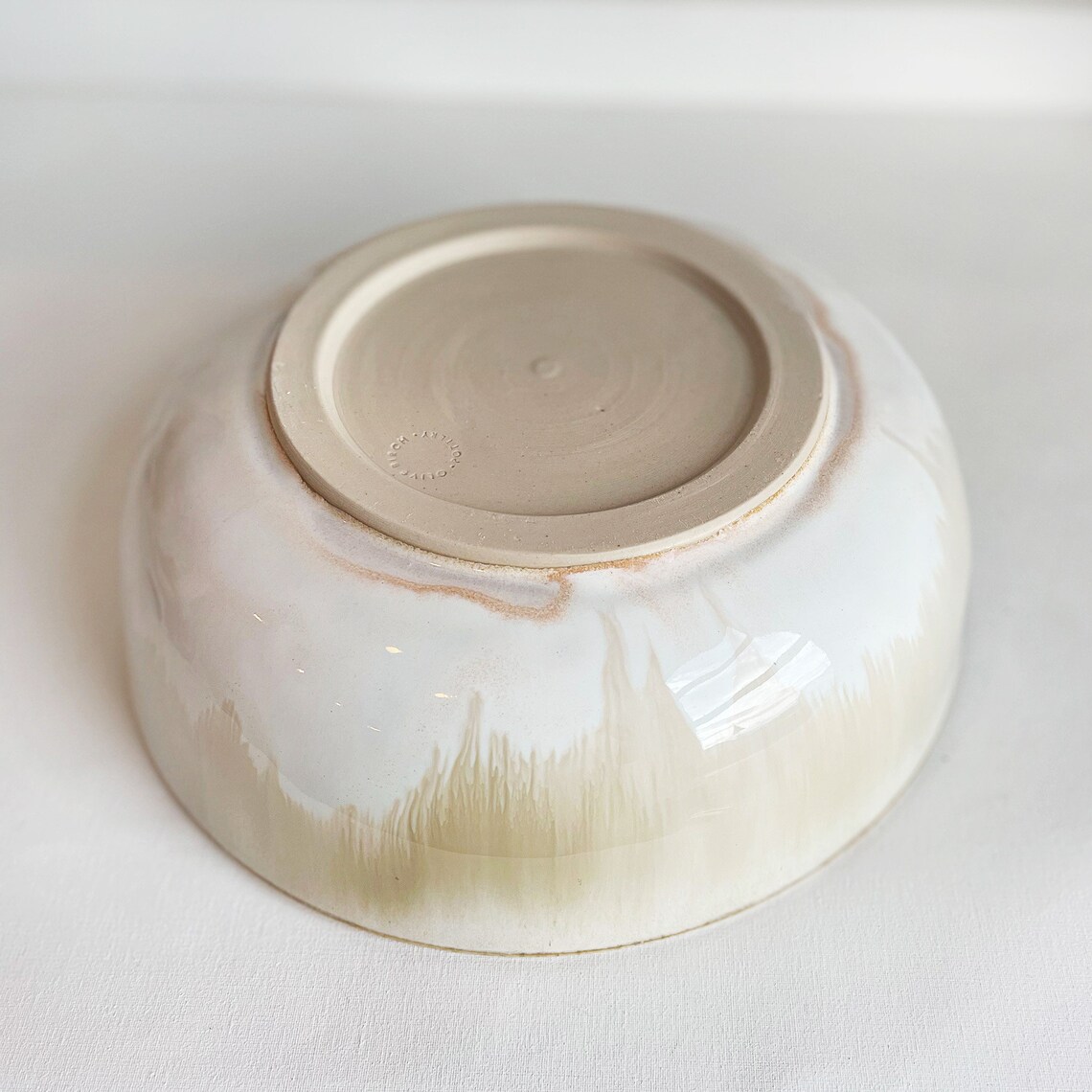 Handmade Ceramic Bowl, Farmhouse White, Cream Bowl - Etsy
