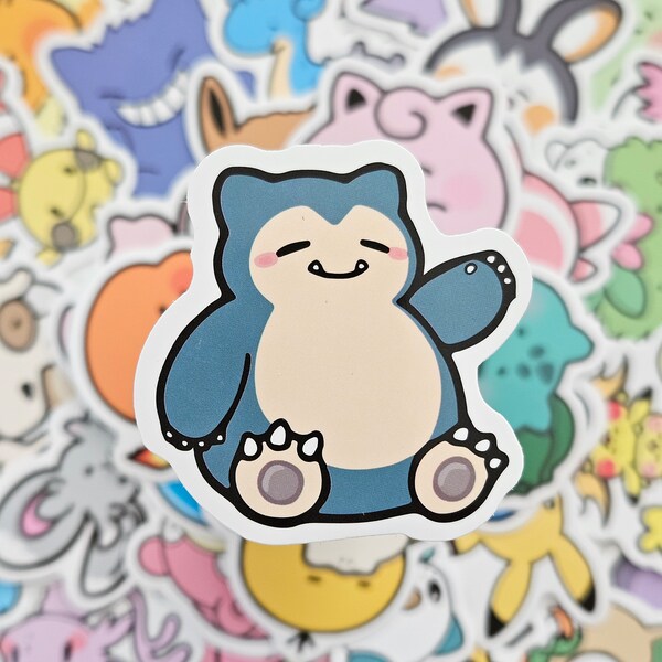 Cute Pikachu Stickers - Etsy