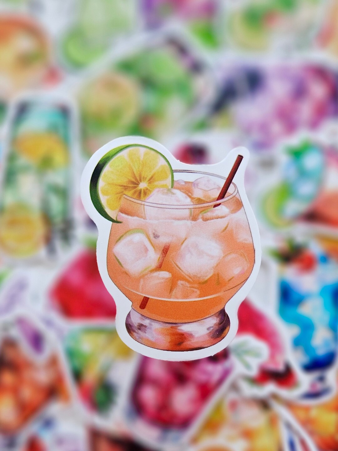 Cute Drinks Stickers, Vegetables, Food, Waterproof Stickers, Waterproof ...