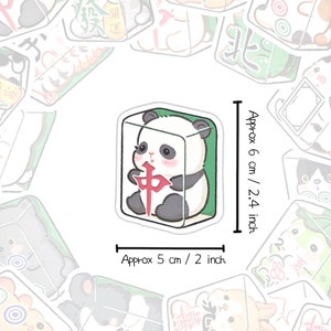 Cute Mahjong Stickers, Animal Stickers, Mahjong, Stickers, Waterproof ...