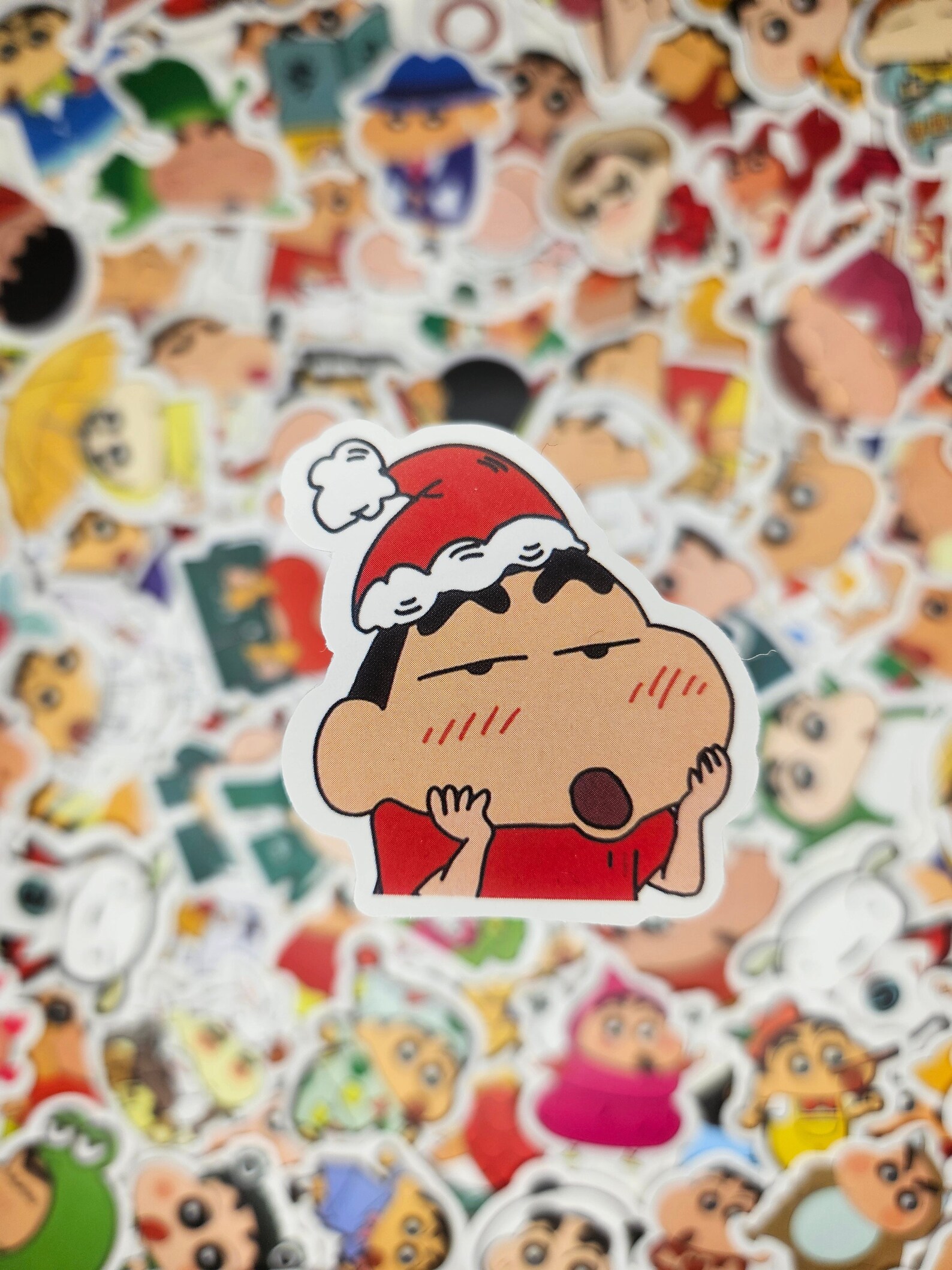 Cute Crayon Shin-chan Stickers, Shin Chan, Anime, Crayon, Waterproof ...