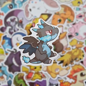 Cute Pokemon Stickers, Pokémon, Anime, Pikachu, Waterproof Stickers ...