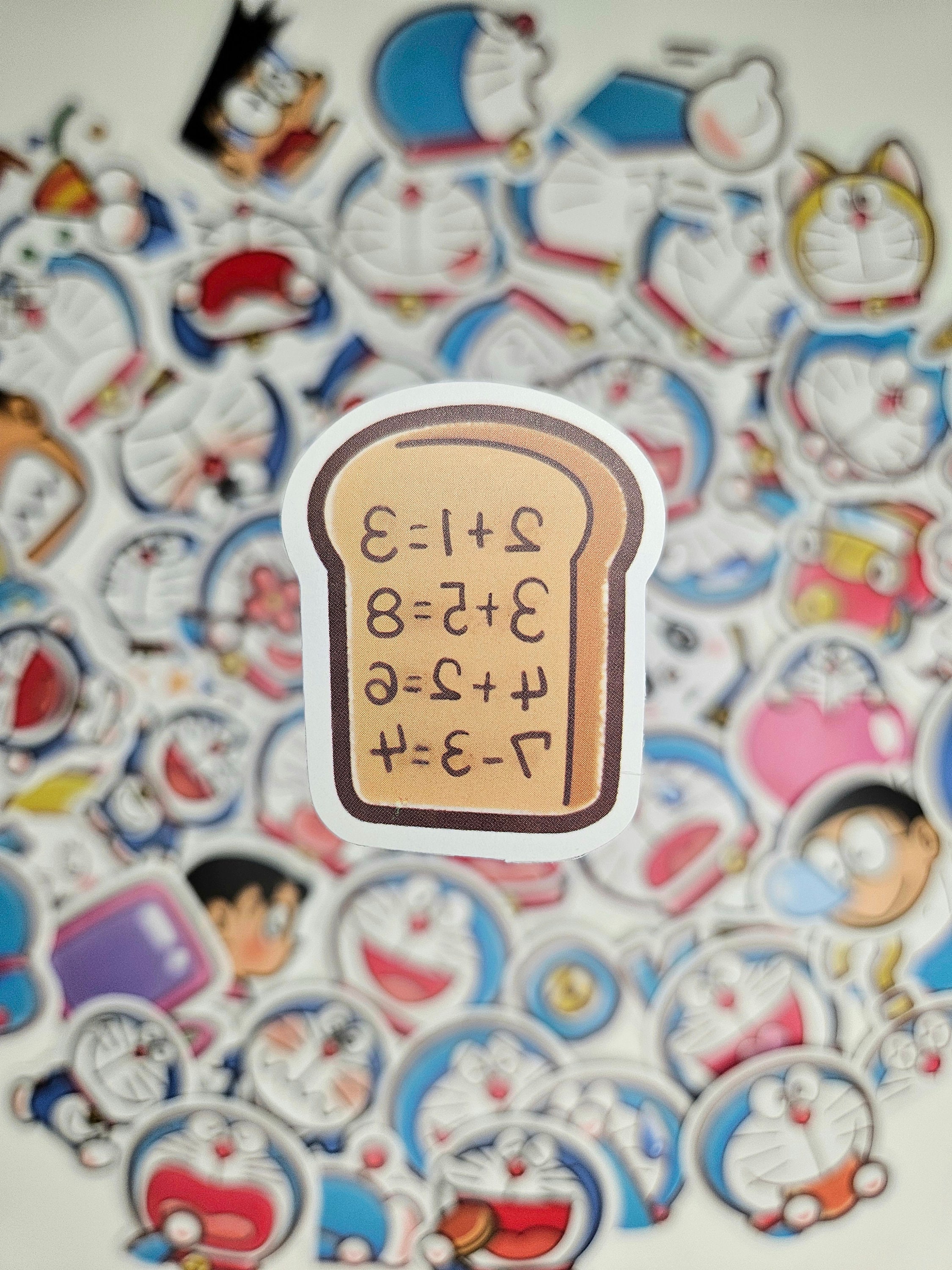 Cute Doraemon Stickers, Ding Dong, Nobita, Anime, Robot, Waterproof ...