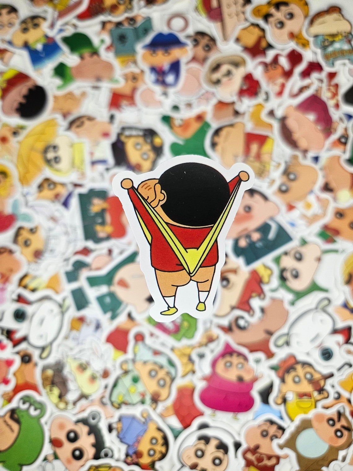 Cute Crayon Shin-chan Stickers, Shin Chan, Anime, Crayon, Waterproof ...