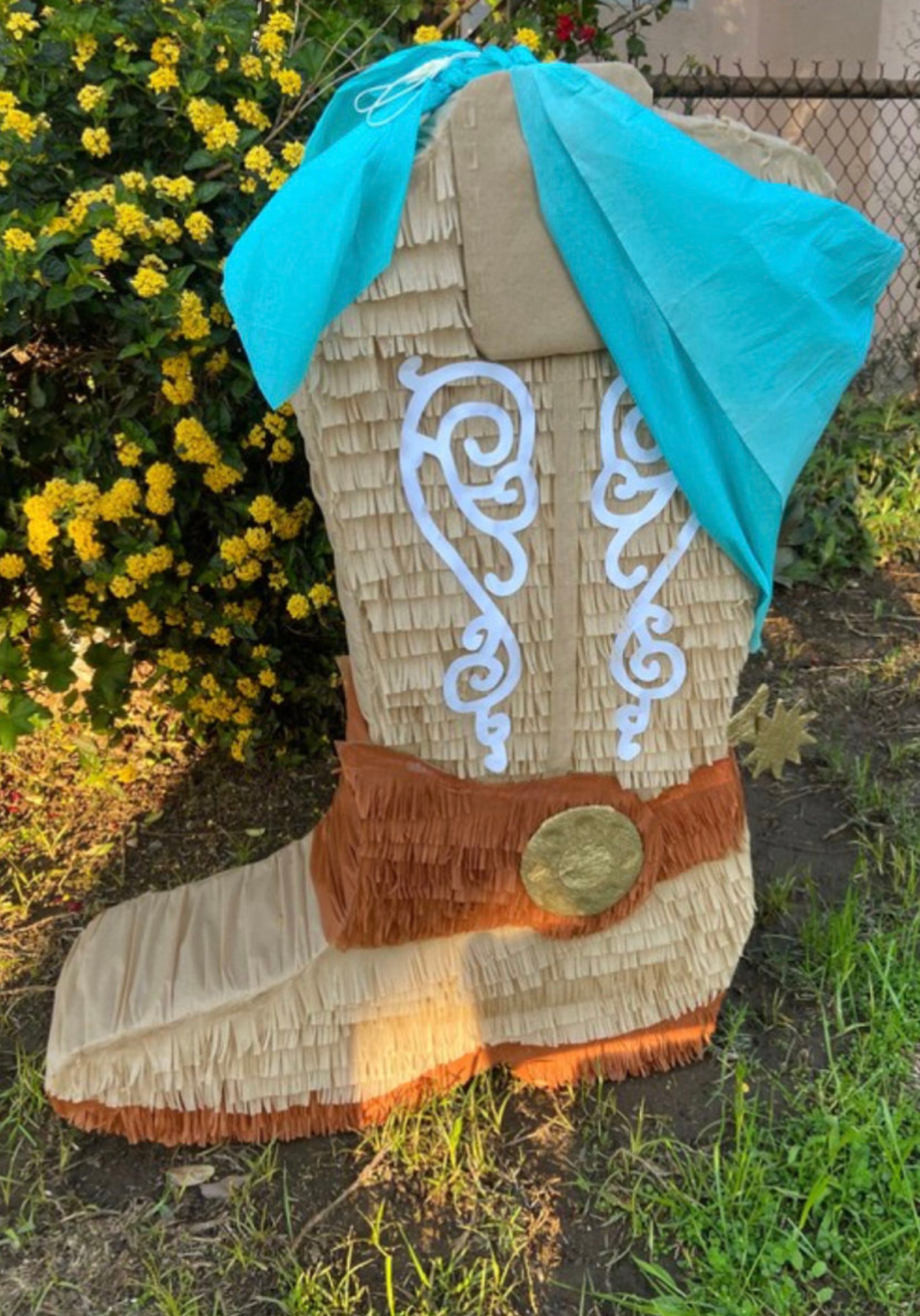 Cowboy Boot Piñata / Cowgirl Boot Piñata / Wester Theme Piñata - Etsy