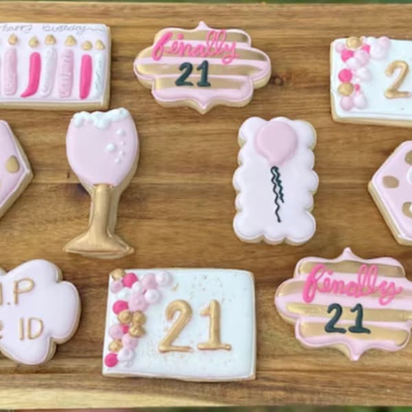 Girly Cookies - Etsy