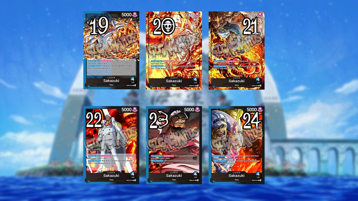 One Piece Leader 05 Custom Card Trading Game Luffy Belo Betty Sabo ...