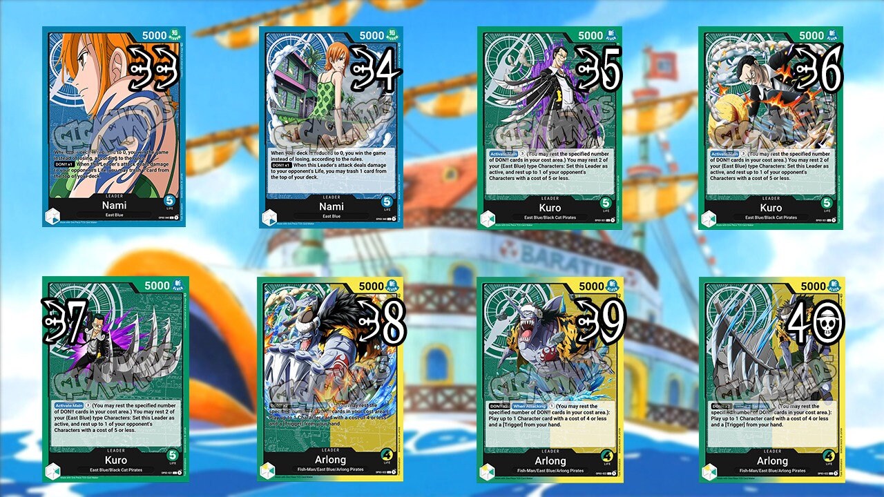 One Piece Leader Custom Card Trading Game Luffy Zoro Sanji Law Gear 5 ...