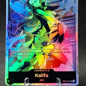 One Piece Proxy Card Holo - Kalifa OP03-081 Character Dash Pack ...