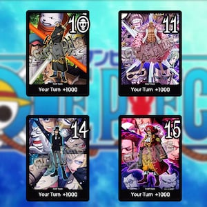 One Piece DON!! - Custom Card - Handmade - Groups/crew - Etsy