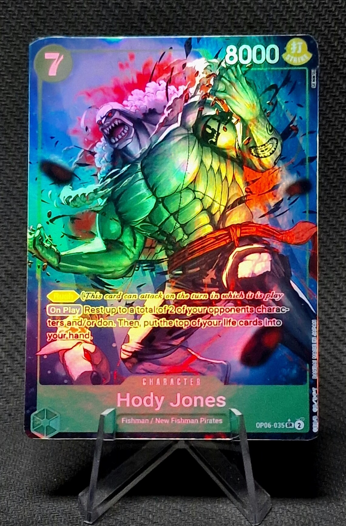 One Piece Proxy Card Holo - Kaido Ulti Shirahoshi Baby 5 Hody Jones One ...