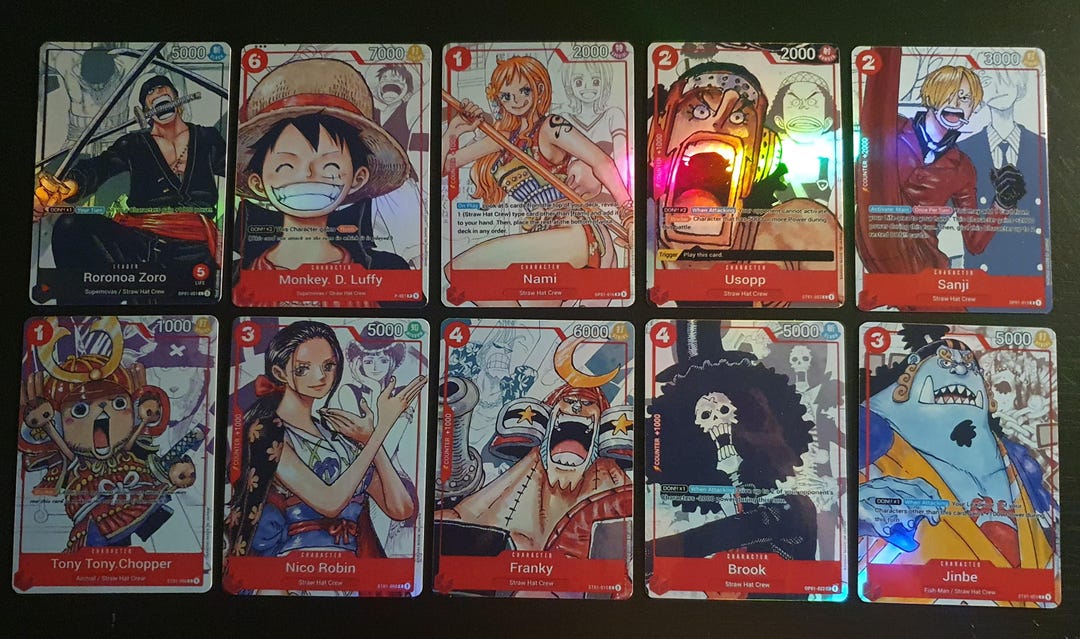 One Piece Proxy Card Holo - Premium Card Collection 25th Edition Set ...