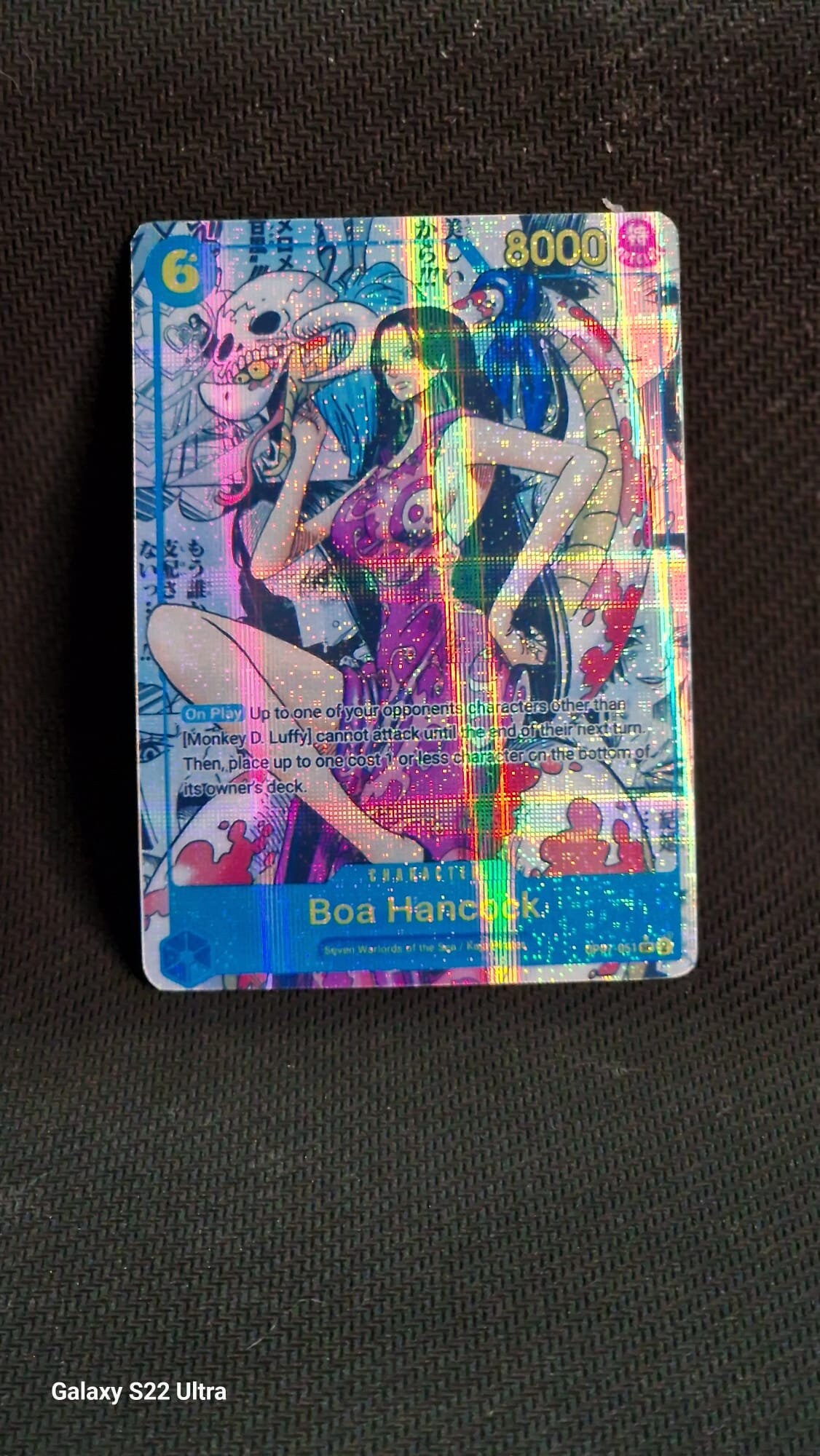 One Piece Character Manga Art Custom Card Proxy Boa Hancock OP 07 - Etsy