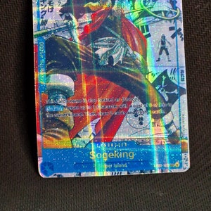 One Piece Character Manga Art Custom Card Proxy Sogeking OP 03 - Etsy