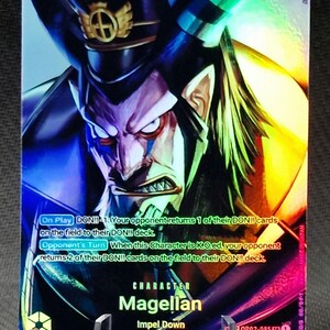 One Piece Proxy Card Holo - Magellan OP02-085 Special Character OP04 - Etsy