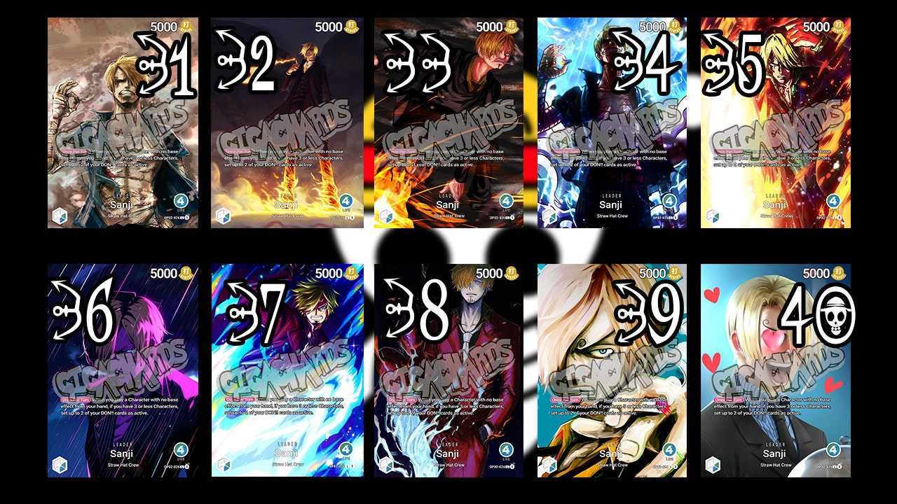 One Piece Leader 02 Custom Card Trading Game Edward Newgate Whitebeard ...