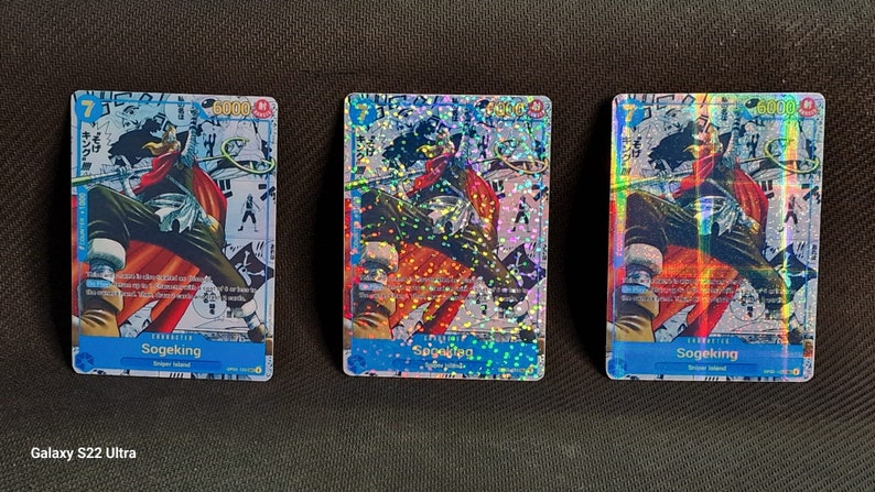 One Piece Character Manga Art Custom Card Proxy Sogeking OP 03 - Etsy