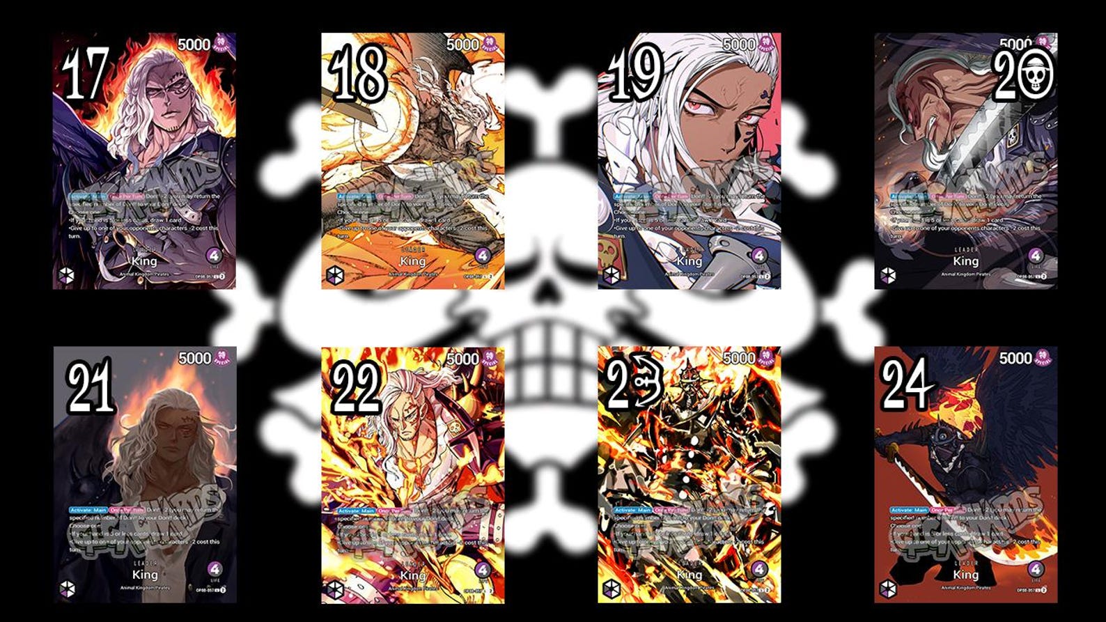One Piece Leader 08 Custom Card Trading Game Waifu Carrot Charlotte ...