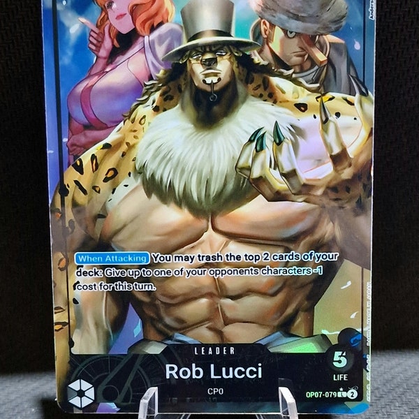 Op07 Rob Lucci - Etsy