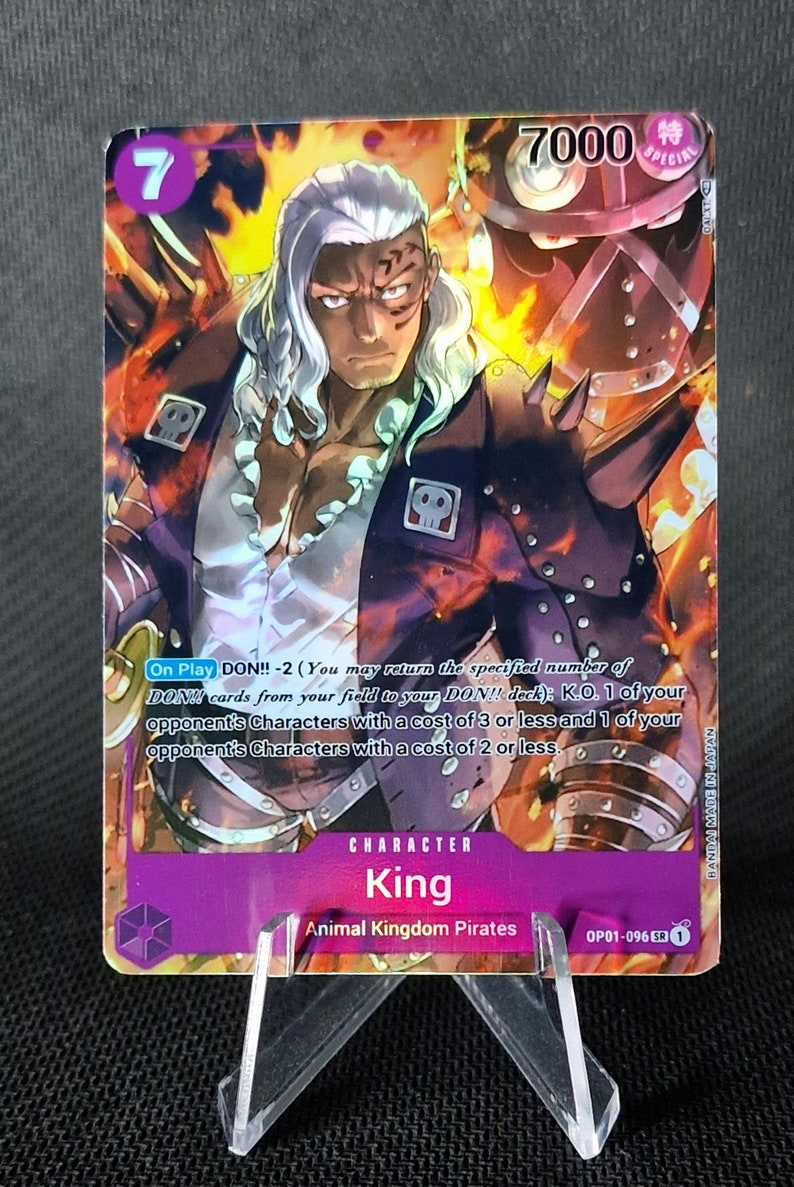 One Piece Proxy Card Holo - Animal Kingdom Pirates Six Pack - OP01 Who ...