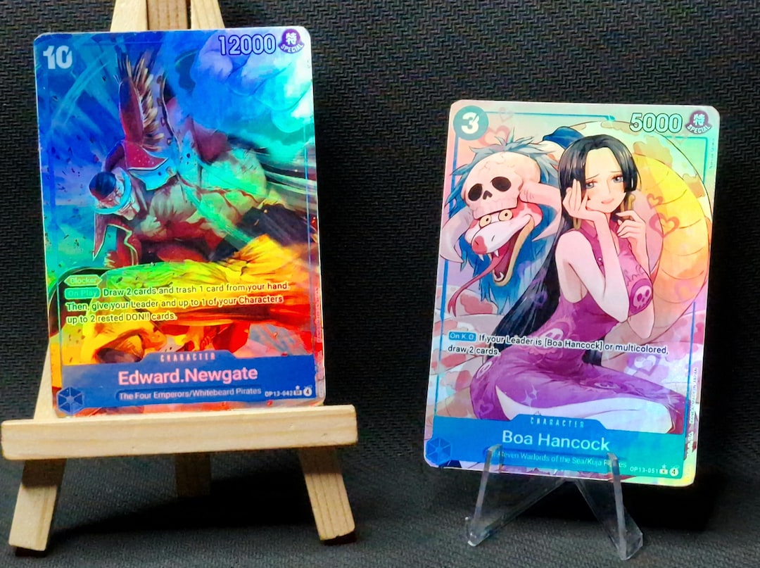 One Piece Proxy Card Holo - Edward Newgate Boa Hanckock - OP13 ...