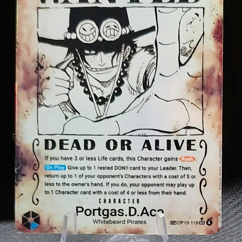 One Piece Portgas Proxy - Etsy