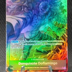 One Piece Proxy Card Holo - Sugar Diamante Trebol Donquixote Doflamingo ...