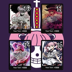 One Piece DON!! - Custom Card - Handmade - Perona Set - Etsy