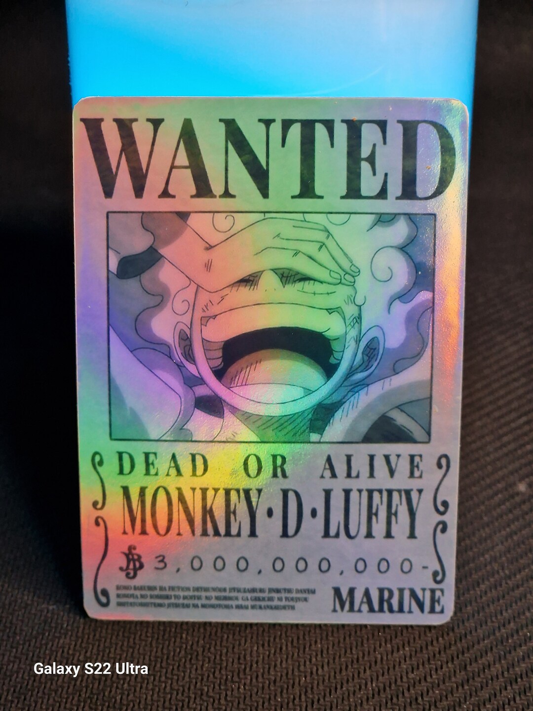 One Piece Custom Cards All Mugiwara Wanted Bounties Holo Luffy Zoro ...