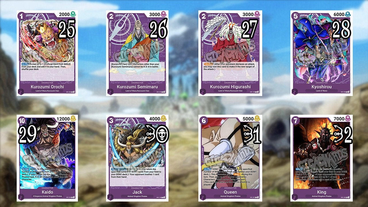 One Piece Trading Game Custom Card Leader Character Doflamingo Boa ...