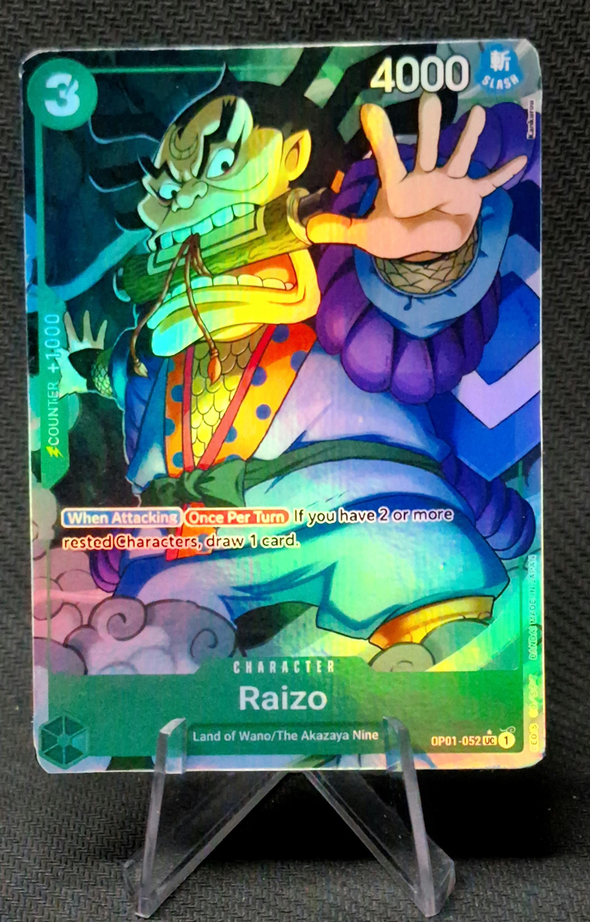 One Piece Proxy Card Holo - Izou Kozuki Momonosuke Raizo Trafalgar Law ...