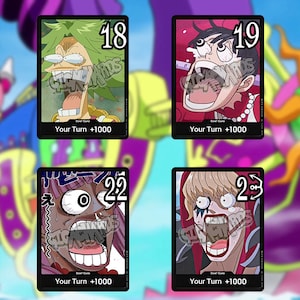 One Piece DON!! Custom Cards - Meme Face Holo - Etsy